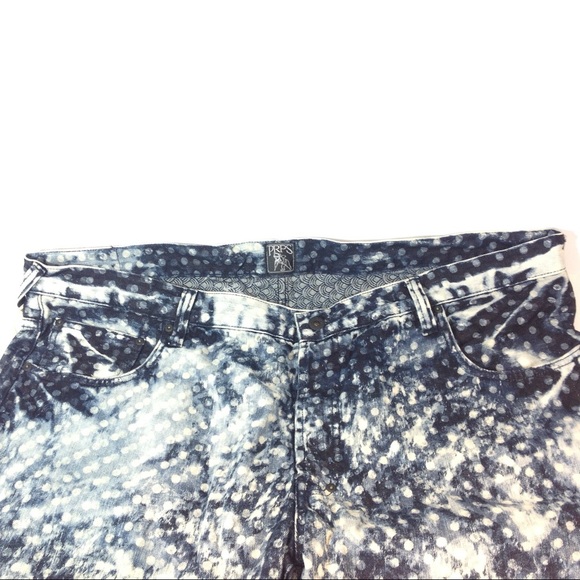 PRPS | Shorts | Prps Goods Men Acid Washed Indigo Fade Shorts | Poshmark